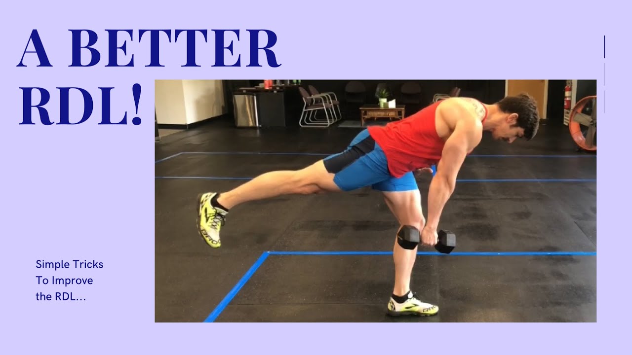 A Better RDL!!! The proper way to Romanian Deadlift 💀 - YouTube