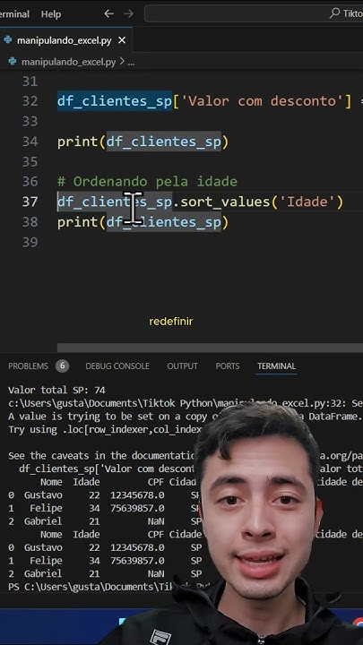 Python Dicas Ordenando Valores Sort Value Python Tutorialpython Pandas Excel Sortvalues