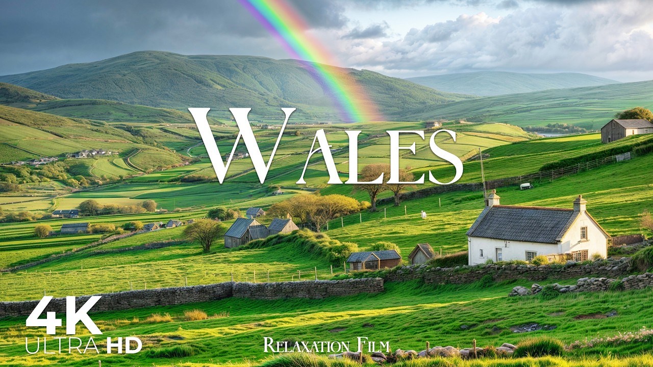 Wales 4K - Tranquil Nature with Peaceful Melodies | Relaxation Film ...