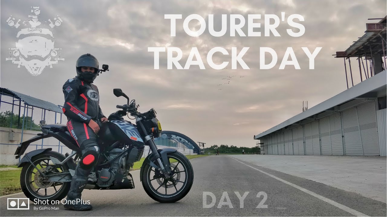 Tourer's track day out - MMRT Chennai - Day 2 - GoPro Man - YouTube