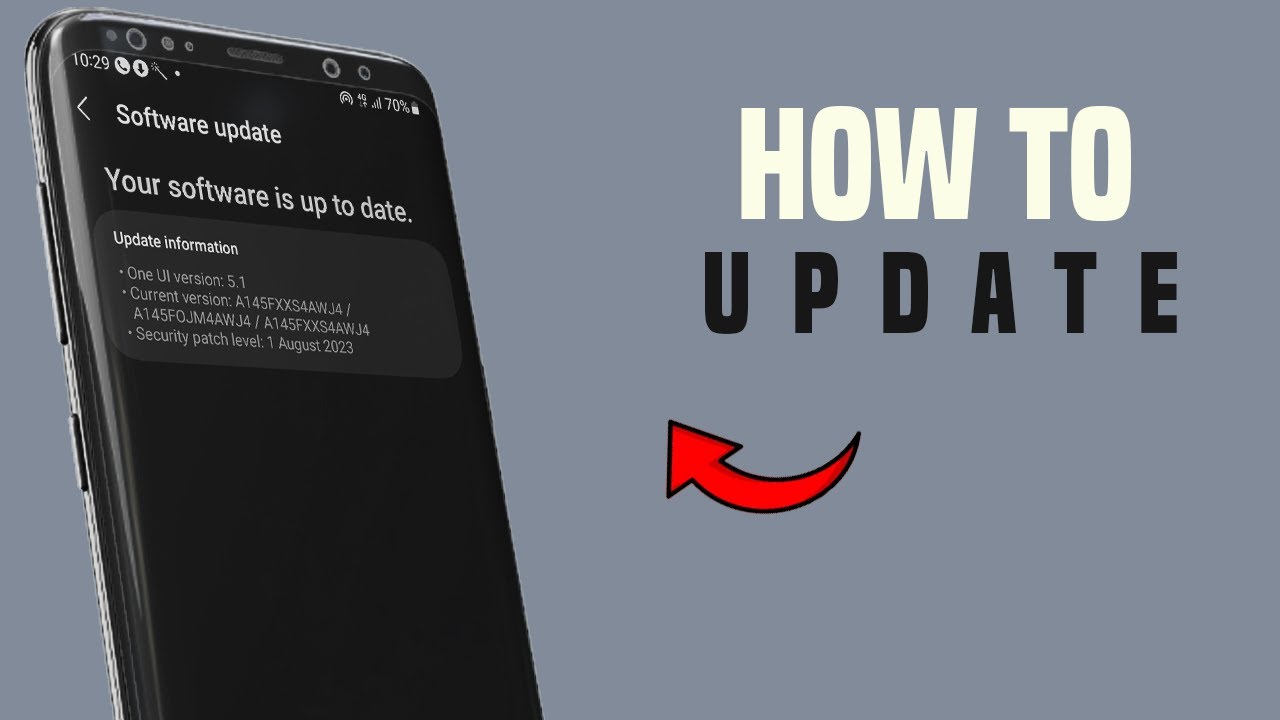 HOW TO UPDATE AN ANDROID PHONE-SAMSUNG in 2023. - YouTube