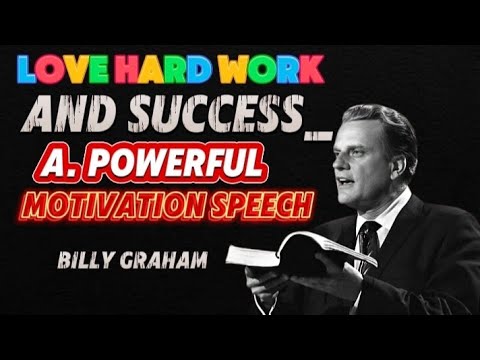Love, Hard Work, and Success – A Powerful Motivational Speech - YouTube