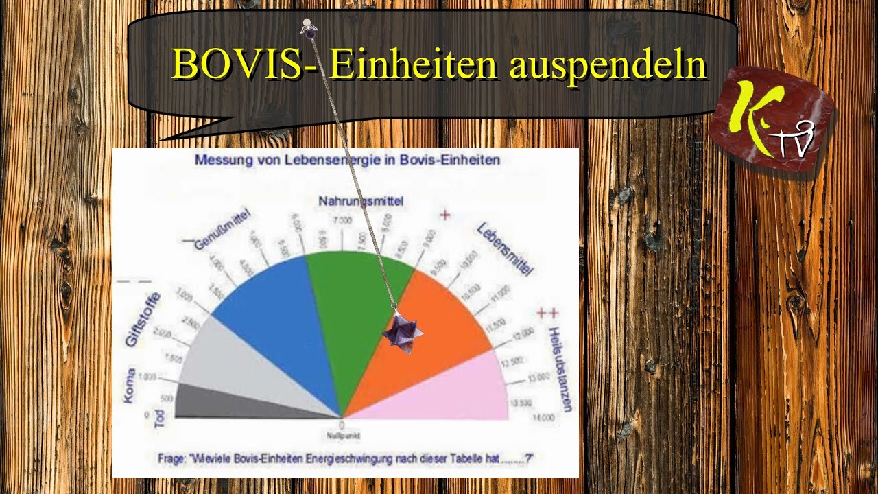 Bovis- Einheiten auspendeln - Ing. Herbert Glantschnig zeigts vor ...