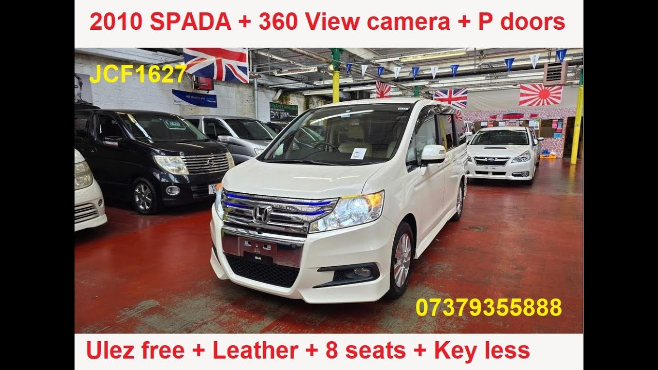 (jcf1627) Honda Stepwagon SPADA 360 VIEW CAM ULEZ FREE 2.0 P doors ...