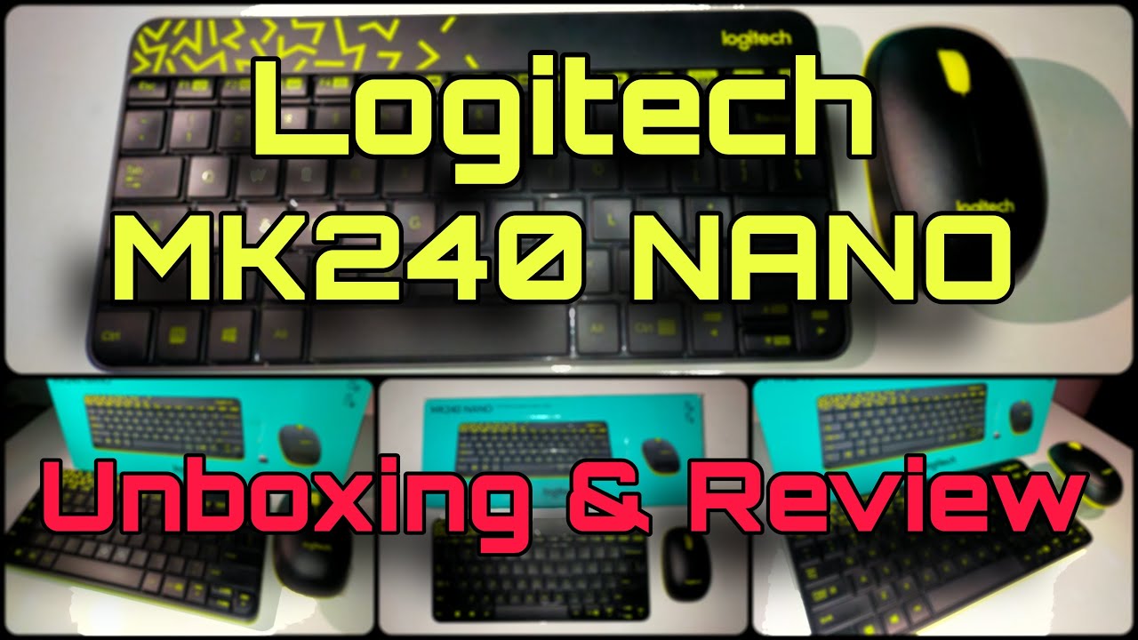 Logitech MK240 NANO 🔥| Best Compact Wireless Combo under Rs.1500 ...