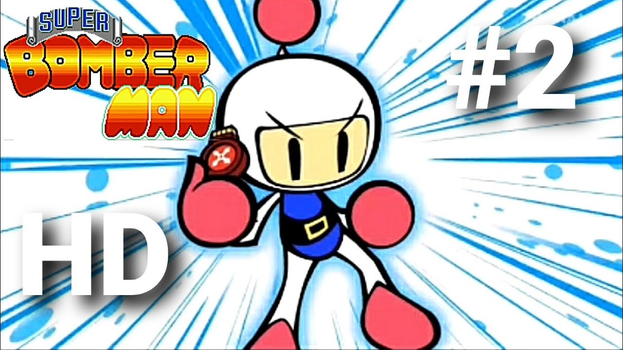 SUPER BOMBERMAN 1 GAMEPLAY PARTE 2 (1800p60fps) MX GAMES20 - YouTube