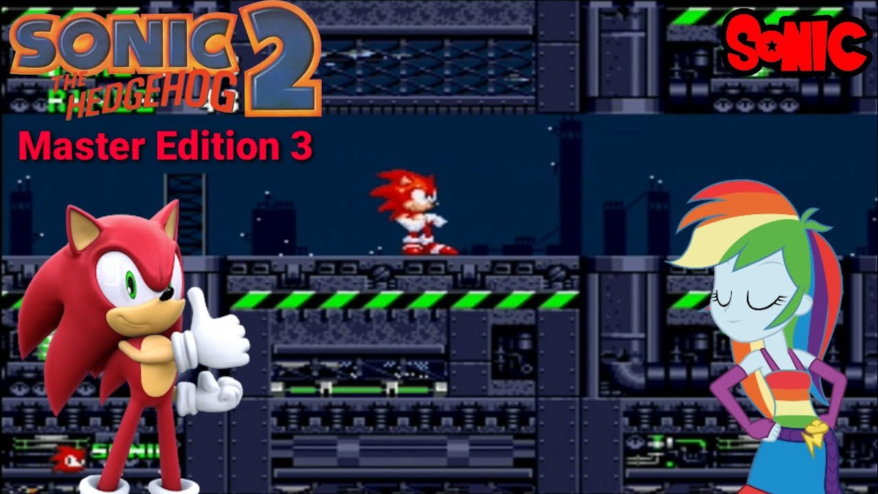 Sonic 2 Master Edition 3 - Red Sonic - Showcase - YouTube