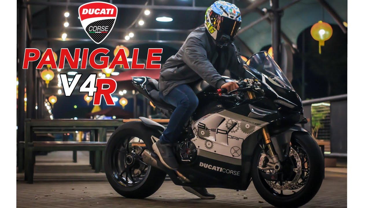 TEST RIDE DUCATI PANIGALE V4R MOTOR HAMPIR 2 MILIAR! - YouTube