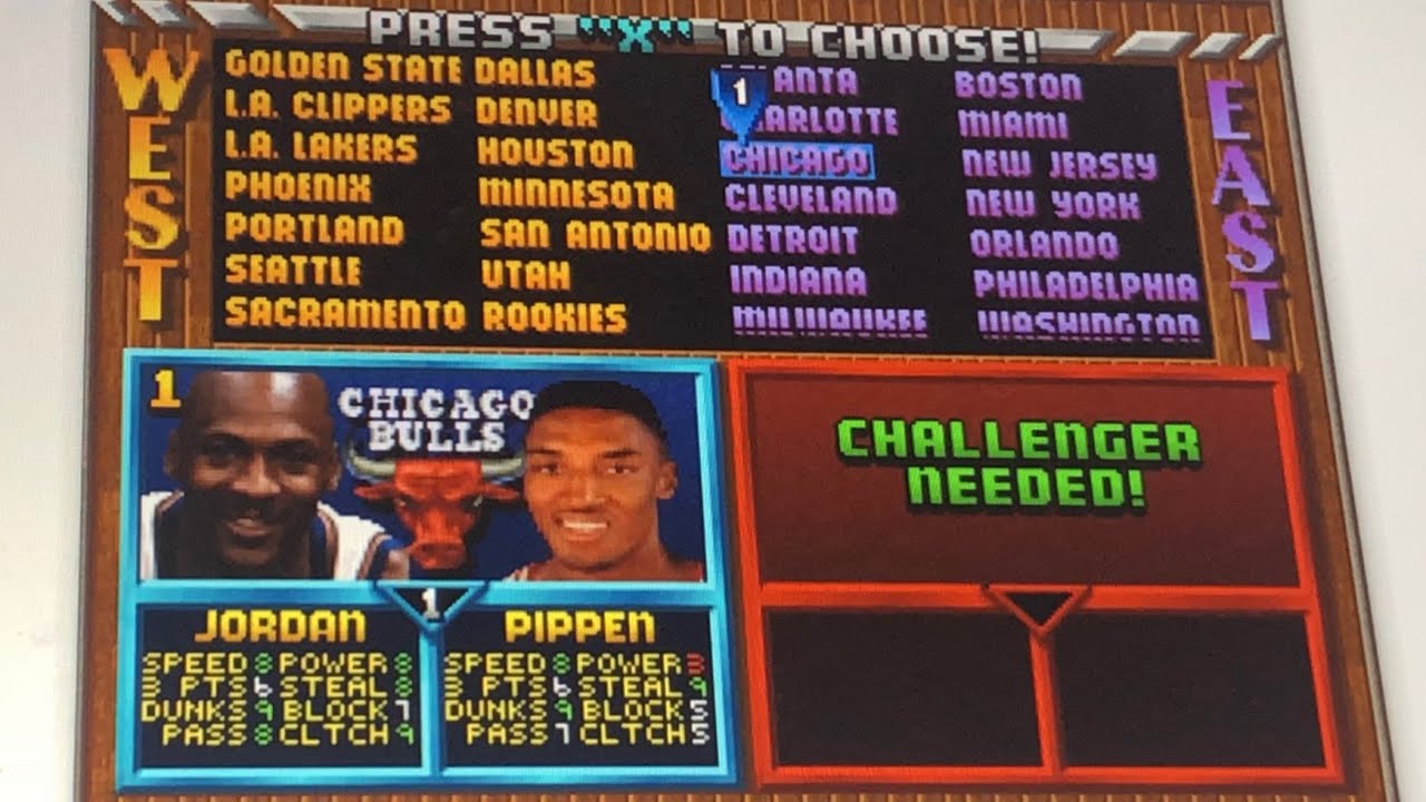 NBA Jam Posterized Mod Michael Jordan playtest - YouTube