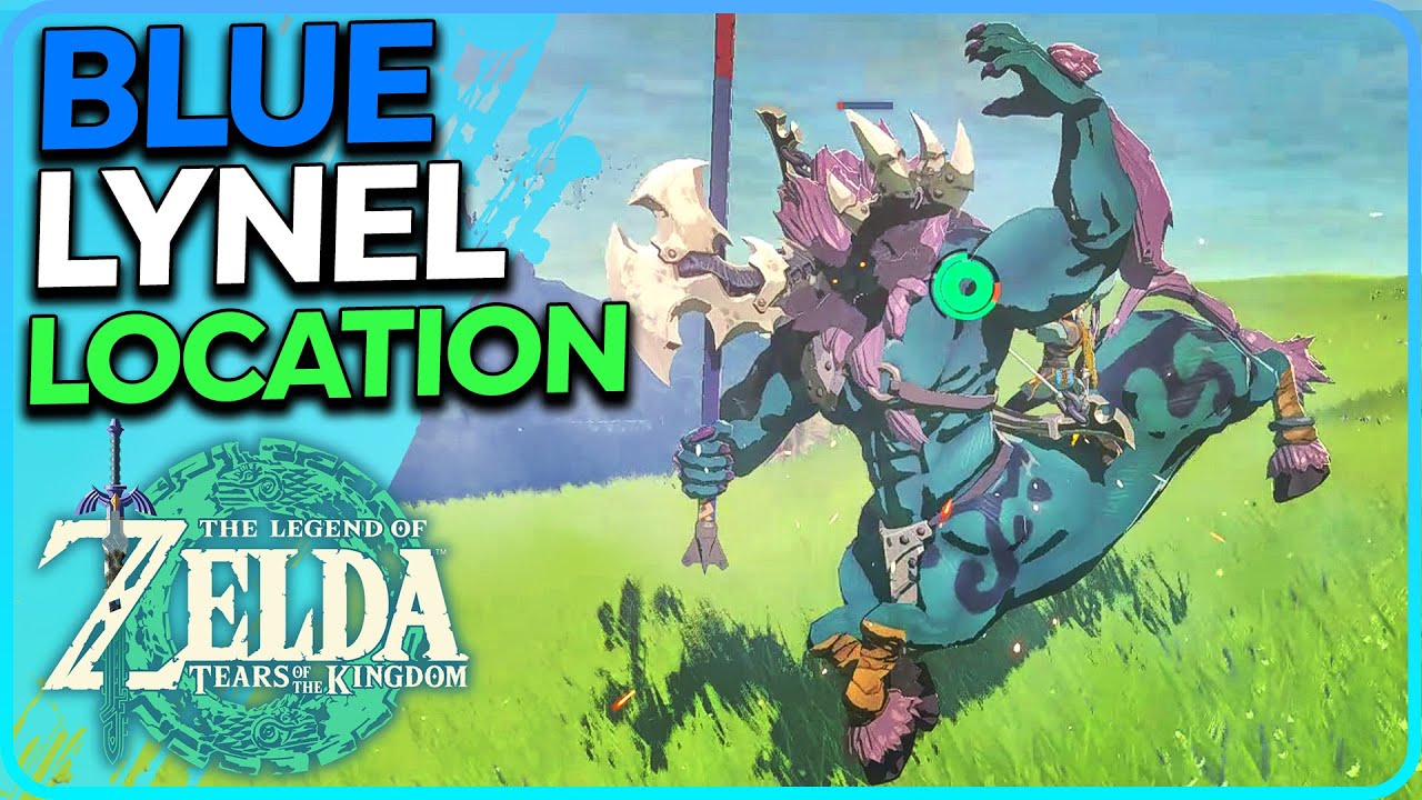 Blue Lynel location Zelda Tears of the Kingdom - YouTube