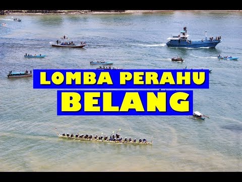 🔴 Lomba Perahu Belang ....Pesta Teluk Ambon 2017. - YouTube