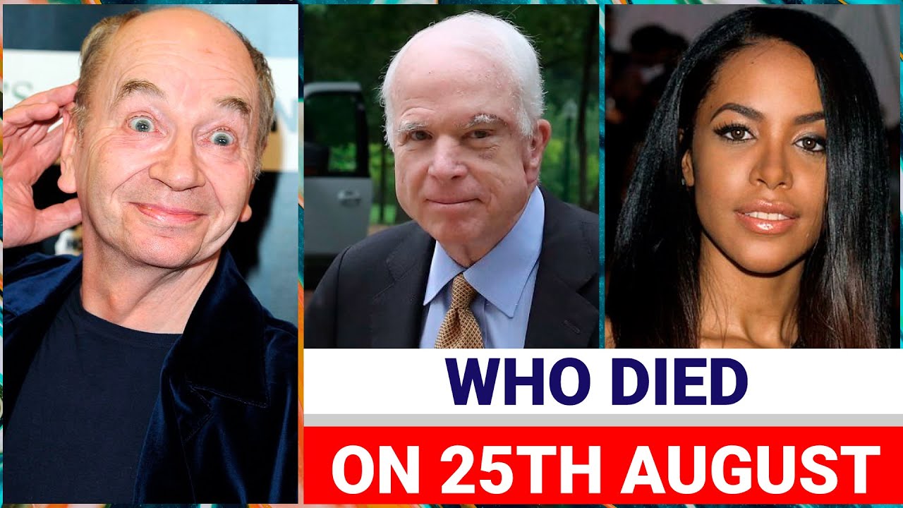 8 Hollywood and Western Actors Who died Today 25th August 2022 - YouTube