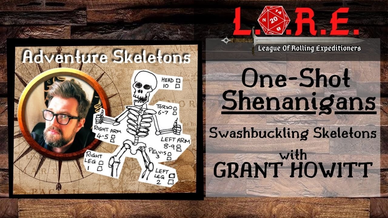 Adventure Skeletons w/ Grant Howitt - YouTube