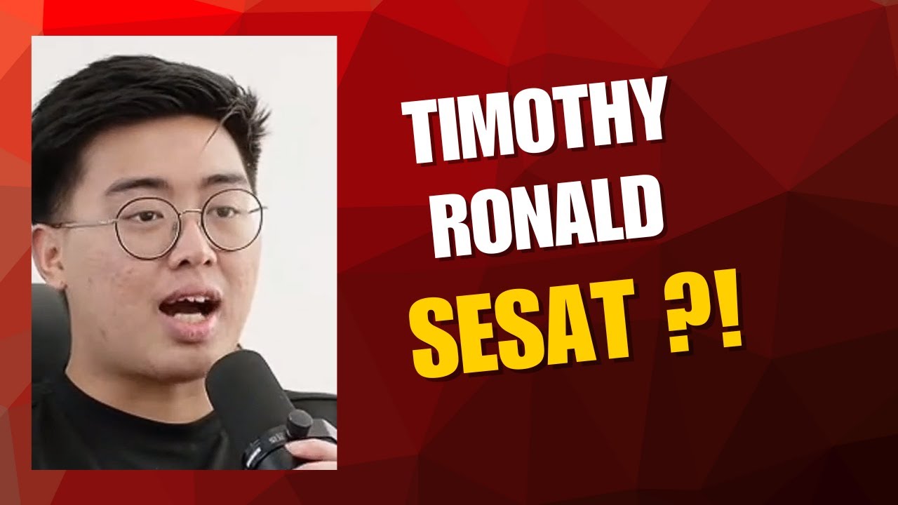Pendapat Timothy Ronald Sesat?! SDM Indonesia Paling Rendah?! - YouTube