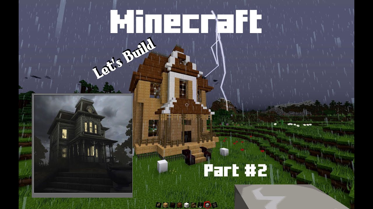 Minecraft 1.9 - Let's Build #2 - Psycho House - YouTube