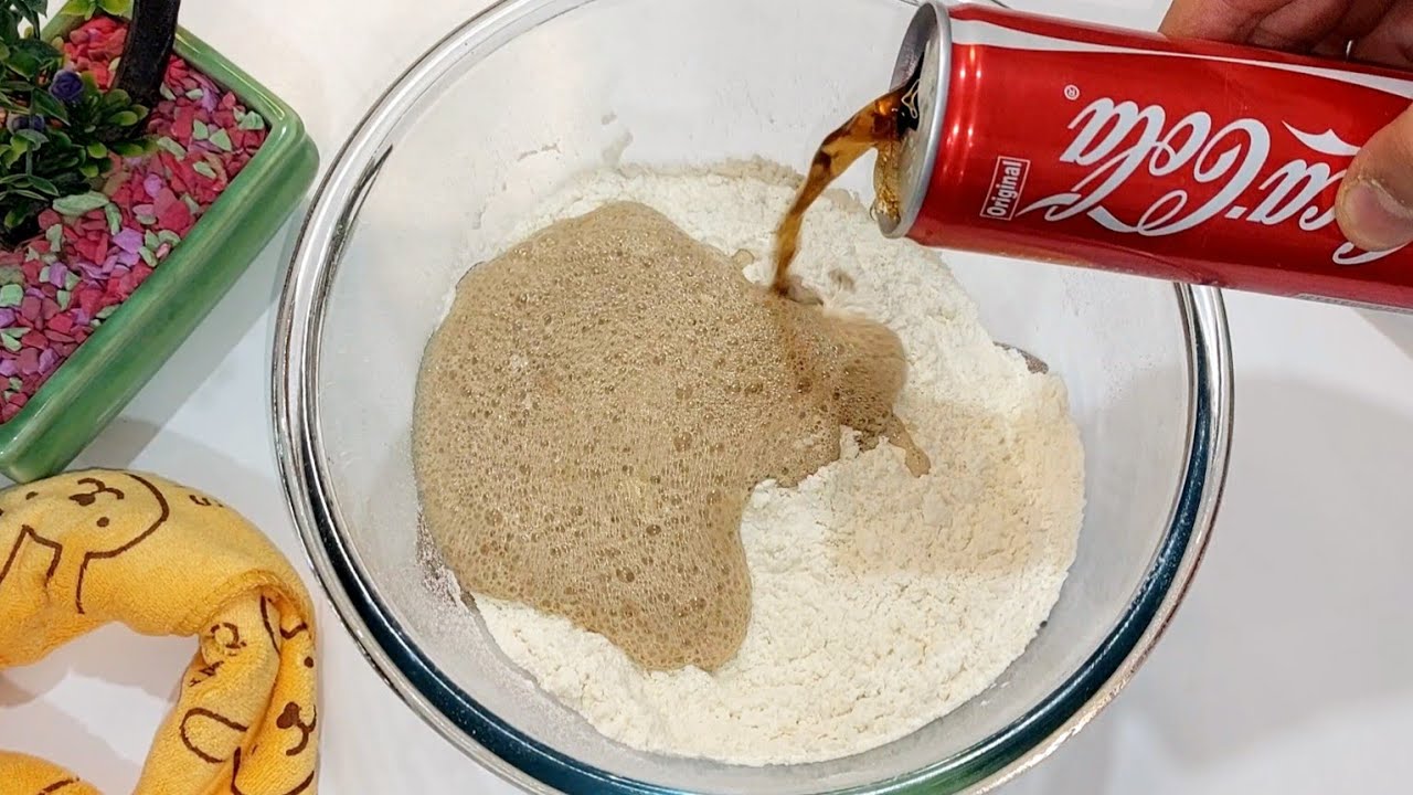 I don't buy bread anymore/ Just add Coca Cola to the flour and the ...