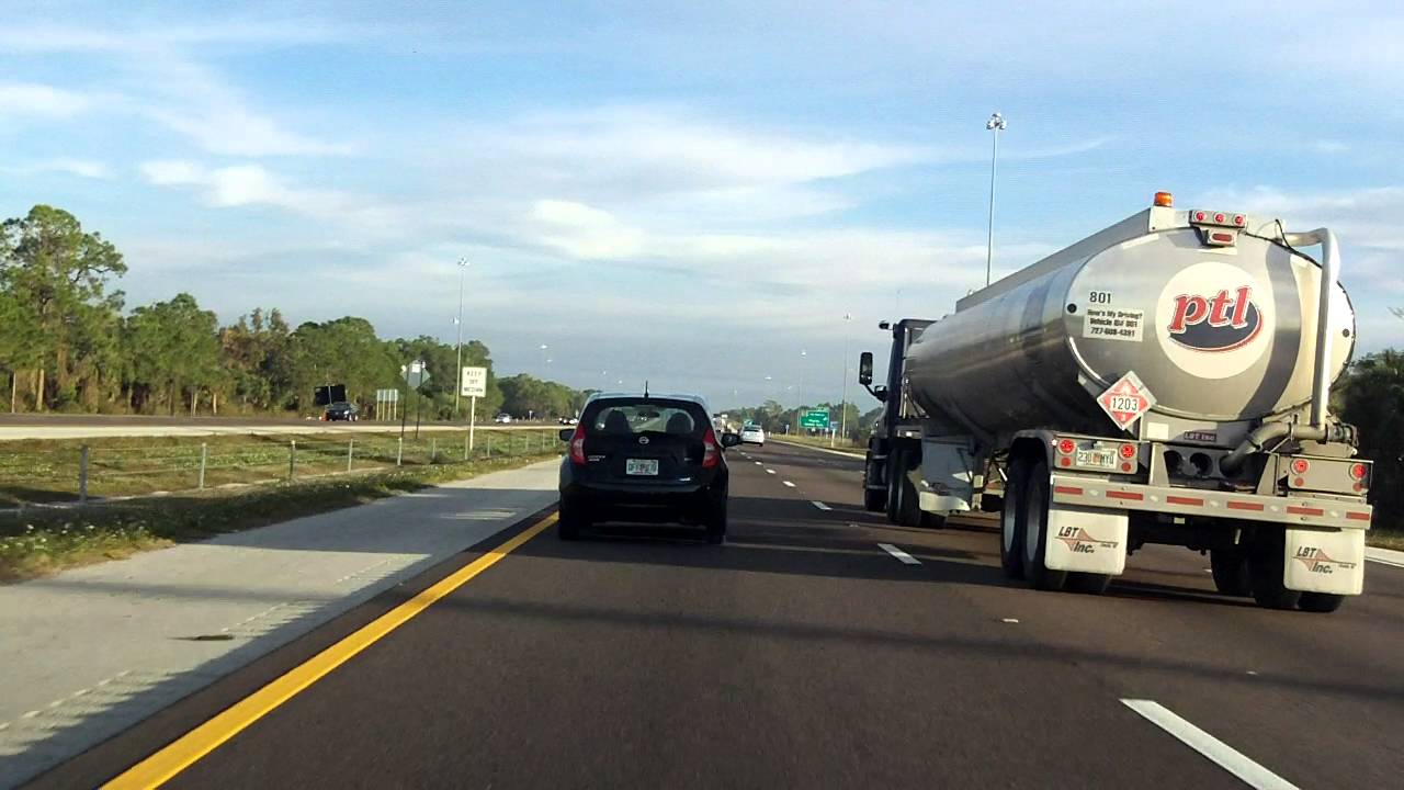 Interstate 75 - Florida (Exits 101 to 111) northbound - YouTube