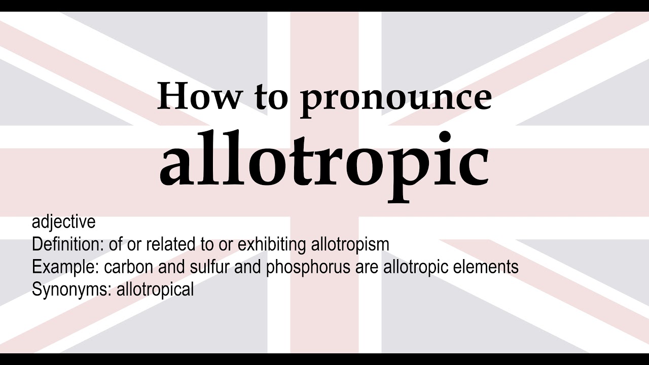 allotropic - YouTube