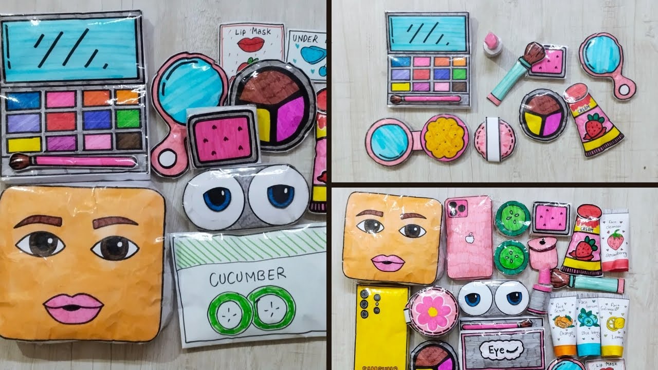 🗞️DIY 😮 Squishy Toys 😍 Makeup And iPhone 😎 Handmade🙌| Full Tutorial ...