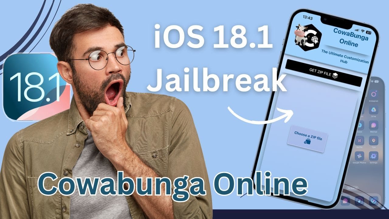 Cowabunga Online for iOS 18 1 - YouTube