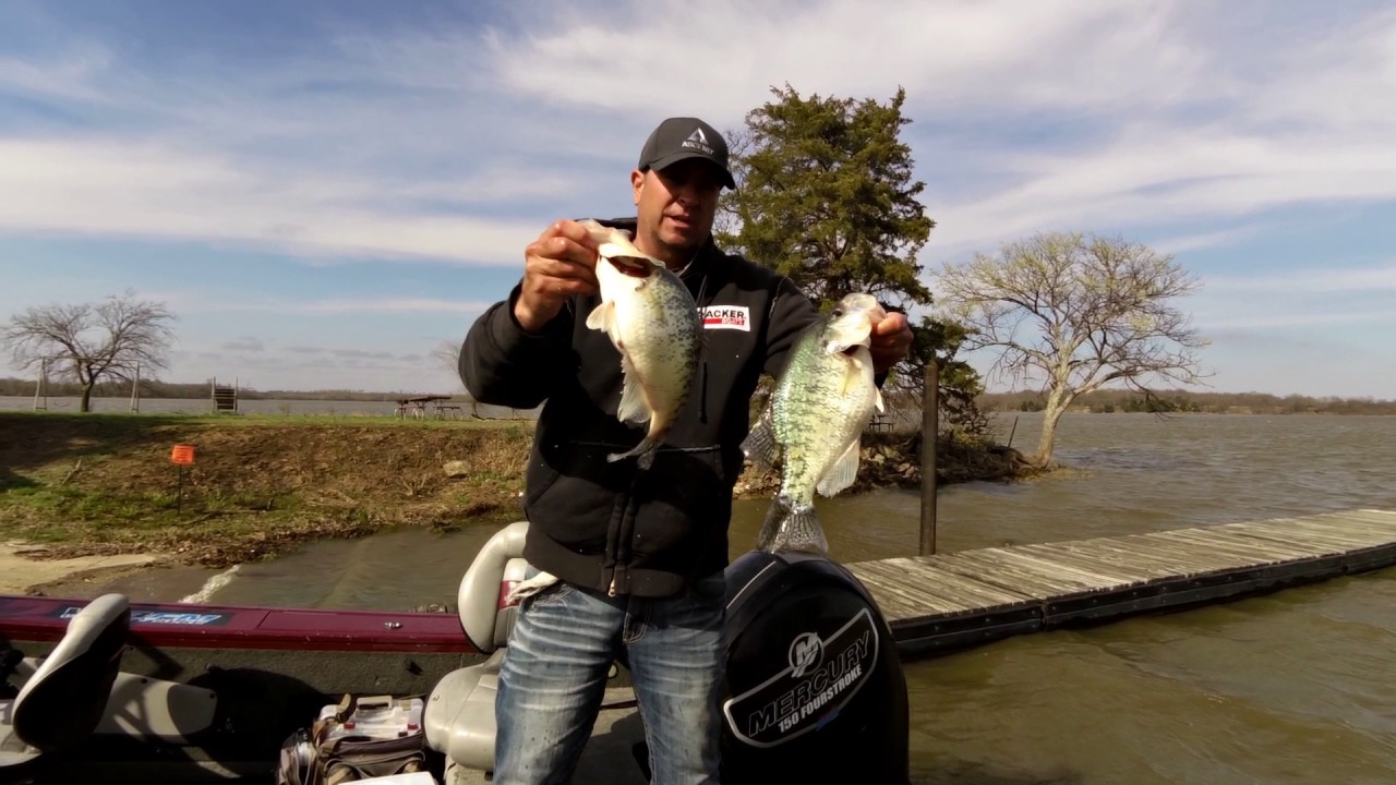 Garmin Pro Crappie Kirby Releasing Parson Lake MONSTER FEMALE CRAPPIE ...