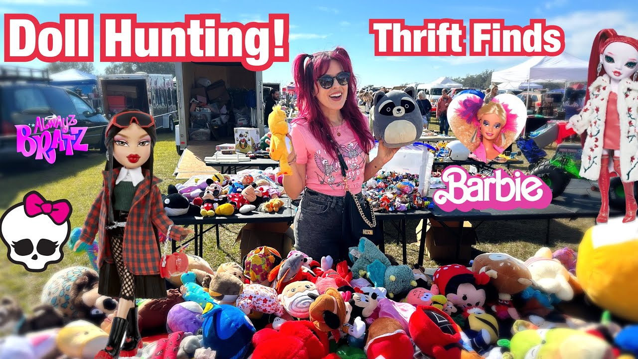 TOY HUNTING! THRIFTING! Bratz, Monster High, Barbie, Rainbow High DOLLS ...