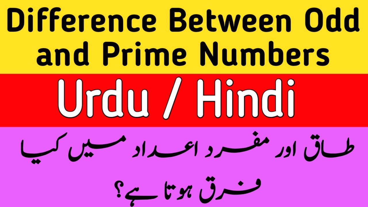 Difference Between Odd And Prime Numbers In Urdu Hindi Everyday difference-between-odd-and-prime-numbers-in-urdu-hindi-everyday
