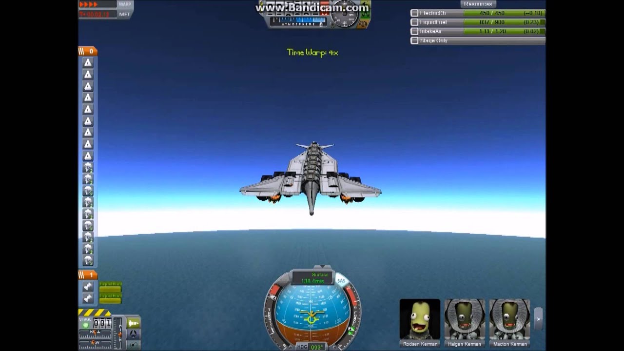 Kerbal Space Program Passenger Space Plane - YouTube