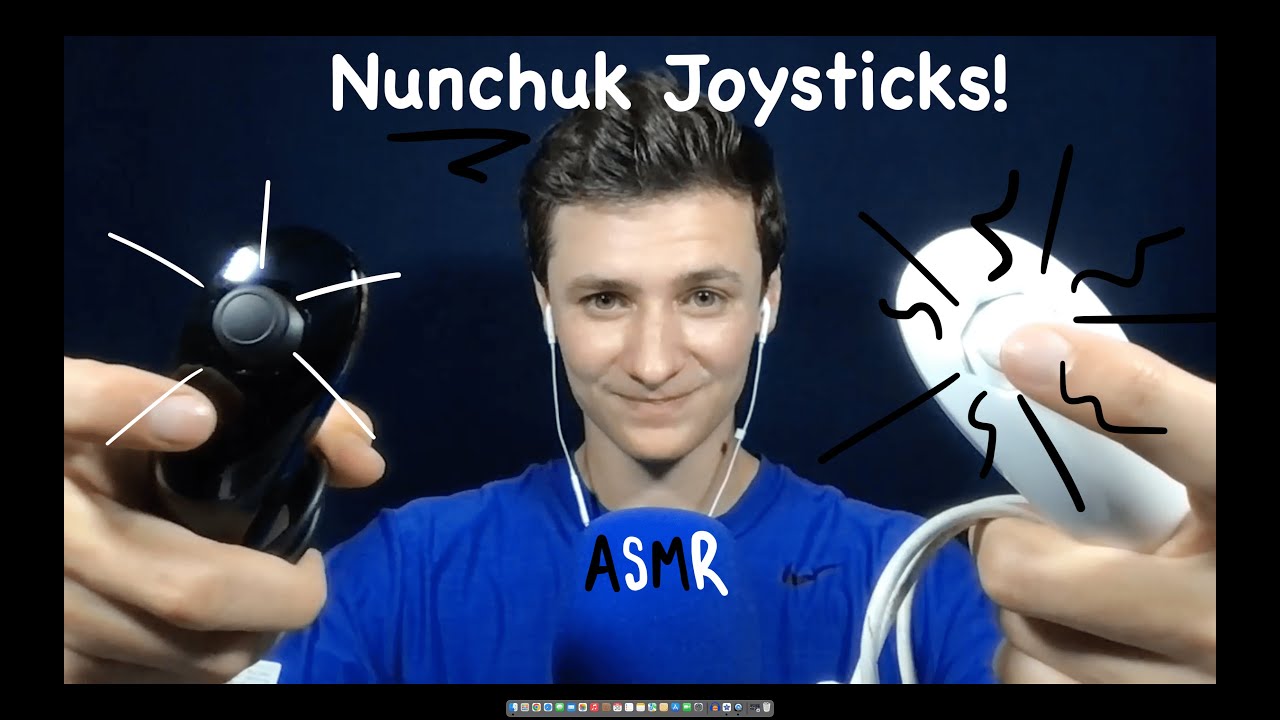 ASMR | Wii Nunchuk Joysticks ONLY! | Soft Spoken Ramble then NO TALKING ...
