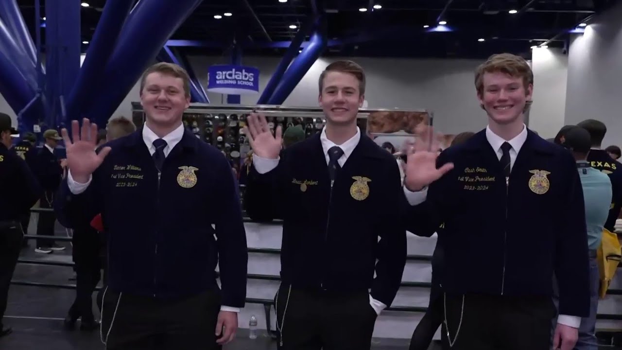 All about agriculture! Inside the 96th Annual Texas FFA Convention ...
