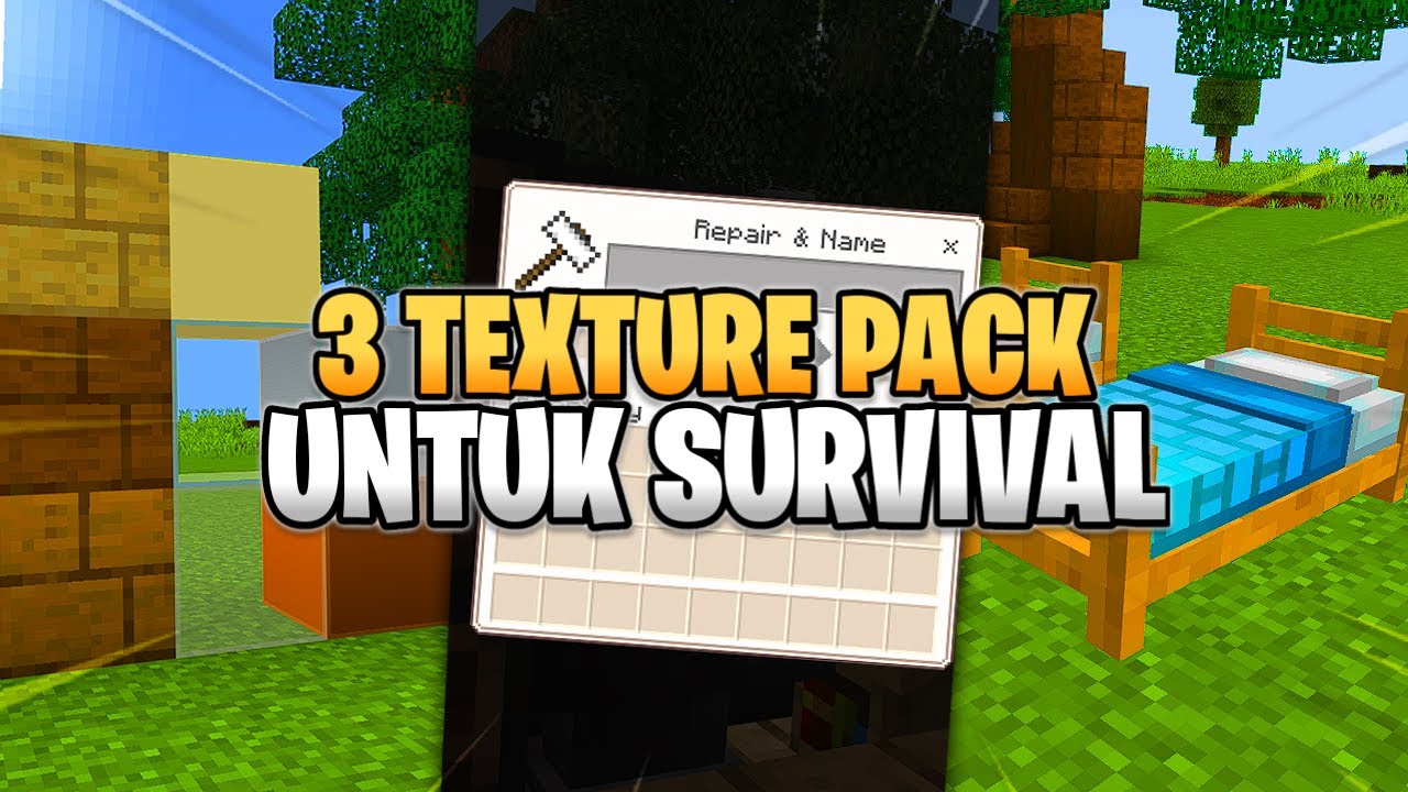 3 Texture Pack Yang Cocok Untuk Bermain Survival Di Minecraft - Part 25 ...