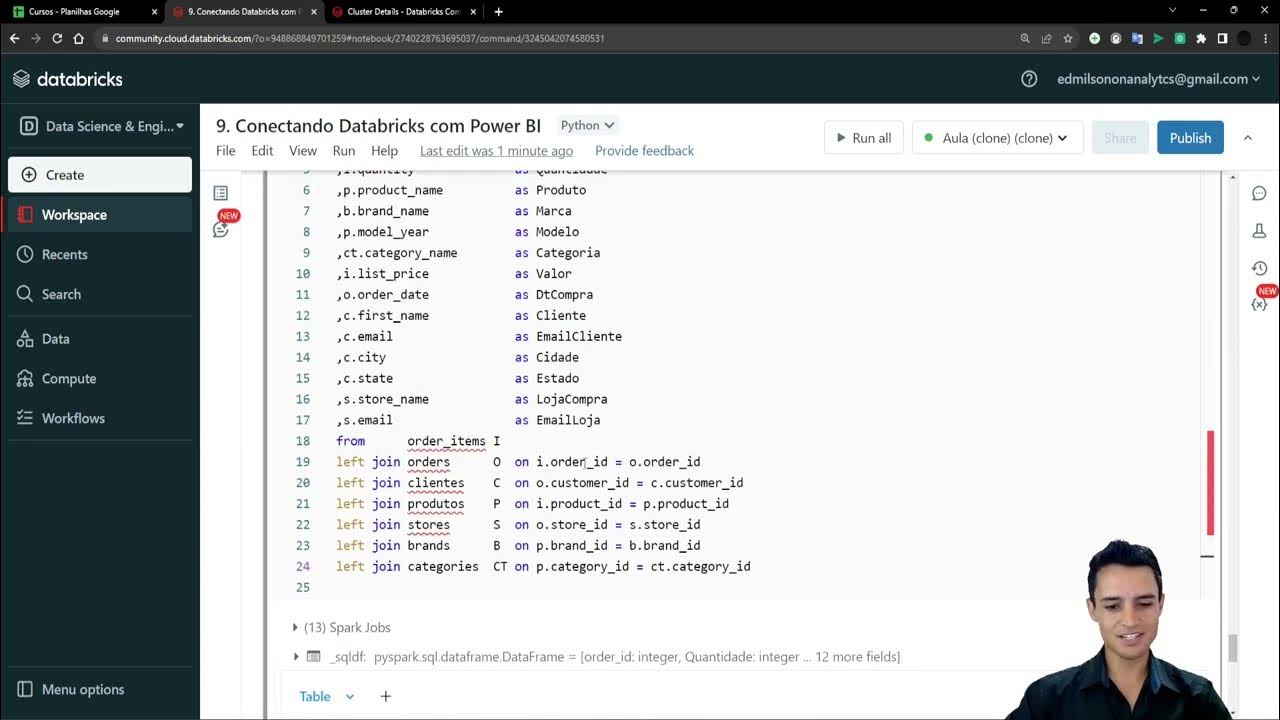 importado Dados de Origem para fomado Delta no Databricks- Python - SQL - Apache Spark - YouTube