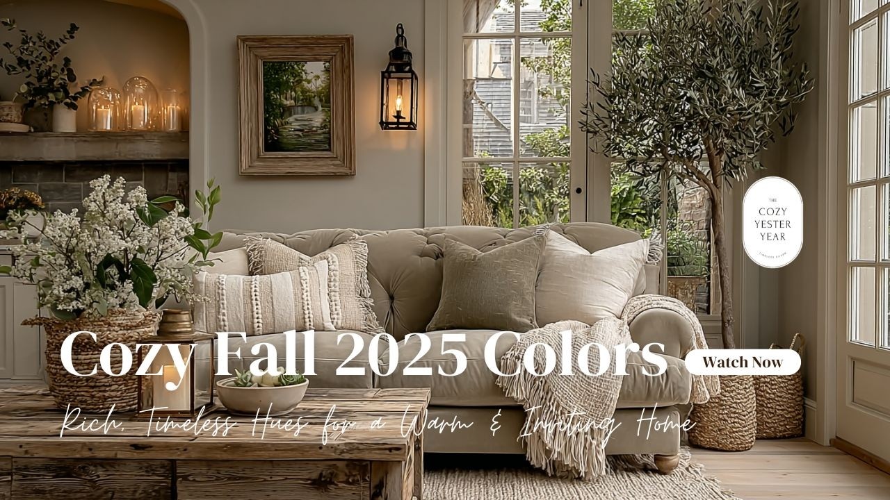 Cozy Fall 2025 Colors | Rich, Timeless Hues for a Warm & Inviting Home ...