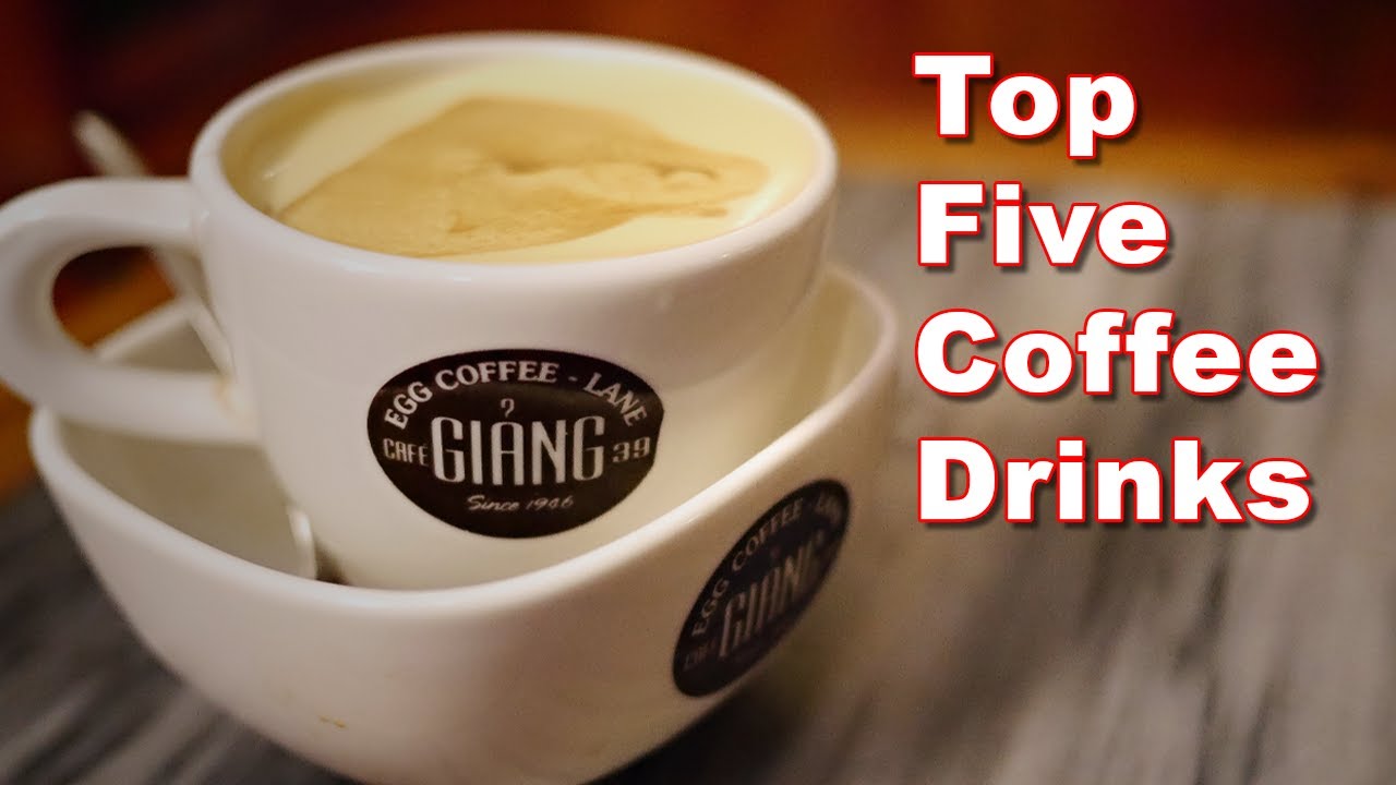 Top Five Coffee Drinks - Tom's Top Five - YouTube