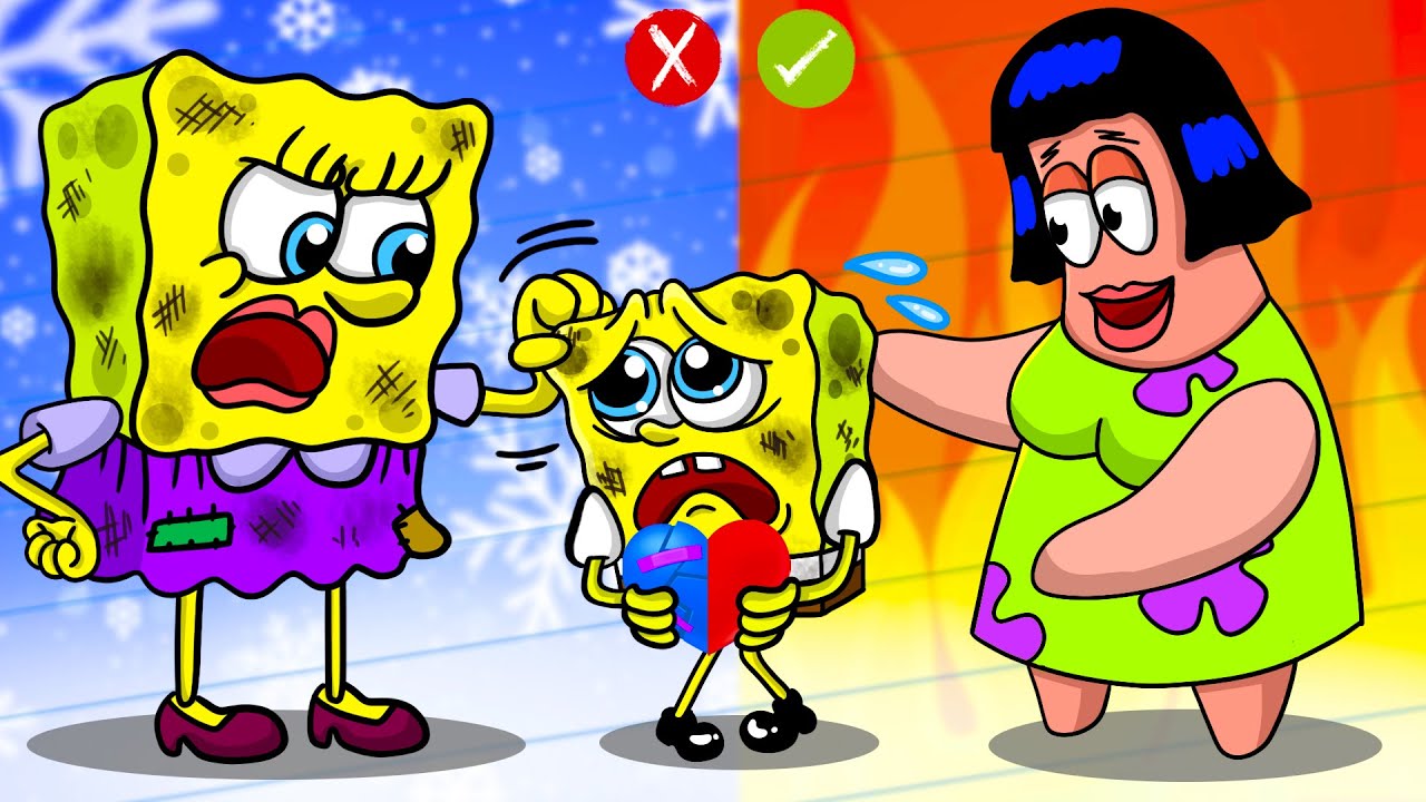 Poor Baby SpongeBob Vs Rich Patrick Family Life | So Sad Story | KiKi ...