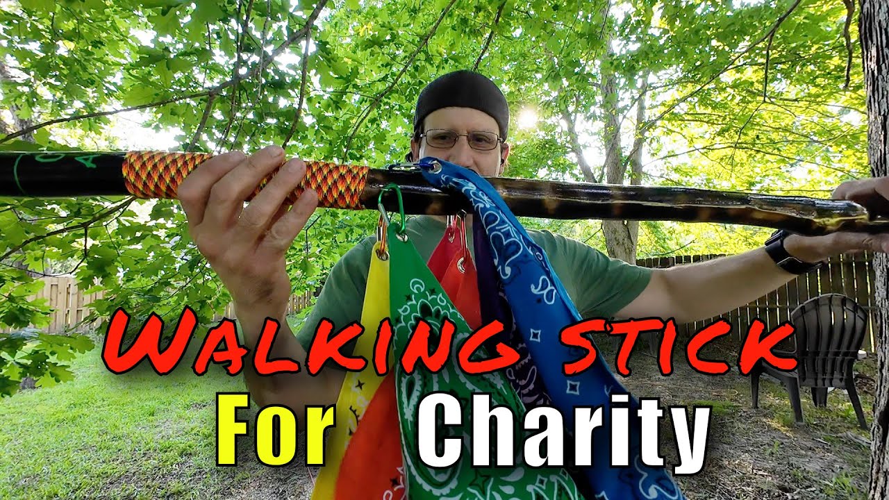 Walking Stick for Camp Aloha!! - YouTube