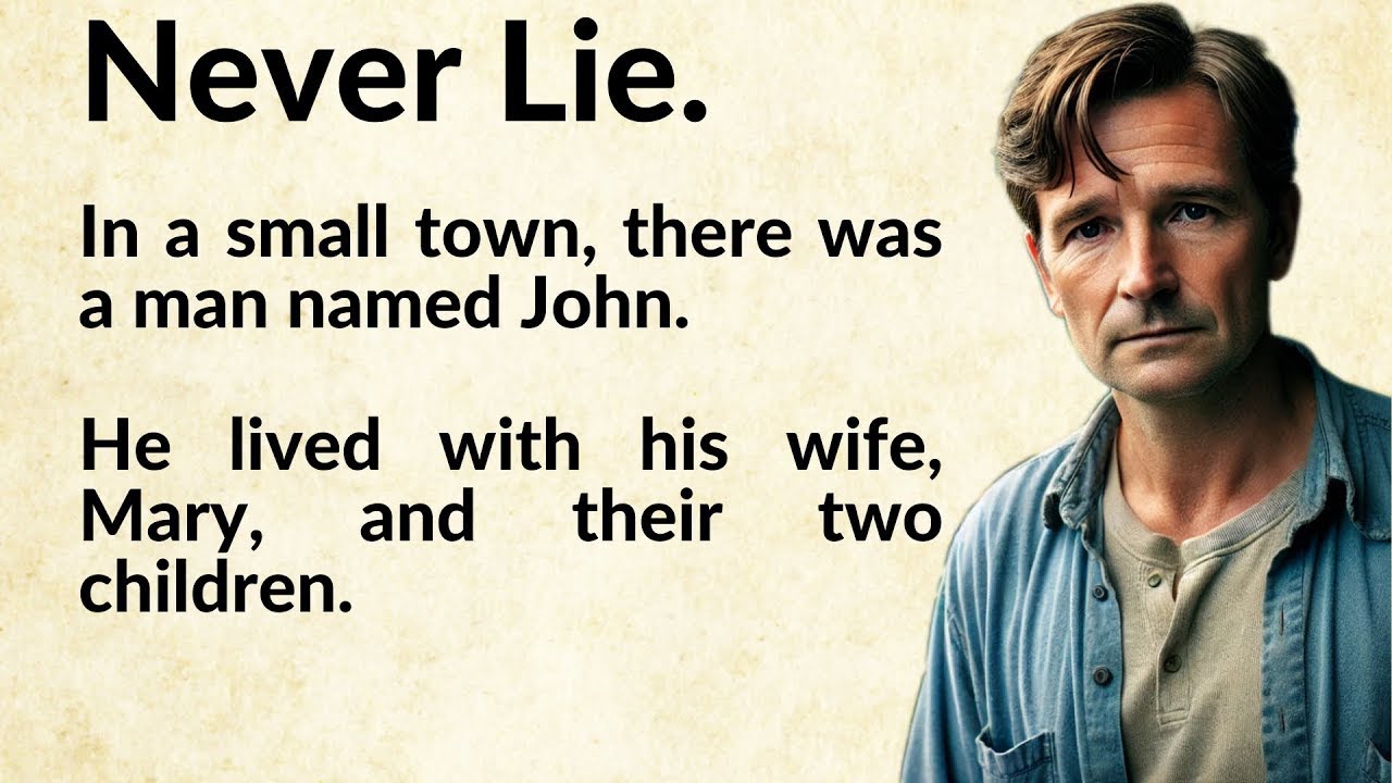 Never Lie - English Audiobook for Beginners A1 Level - Learn English ...