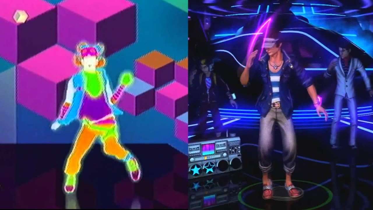 Just Dance VS Dance Central - Lmfao - Party Rock Anthem - YouTube