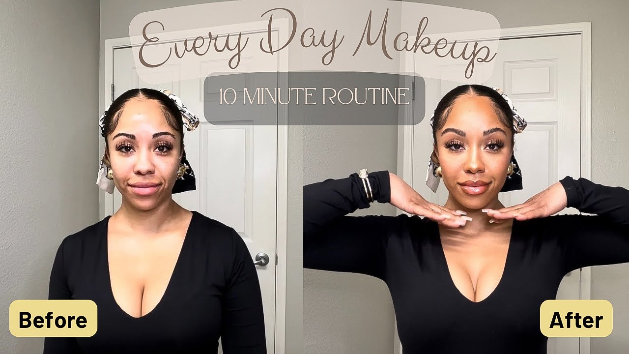10 Minute Every Day Makeup Routine - YouTube