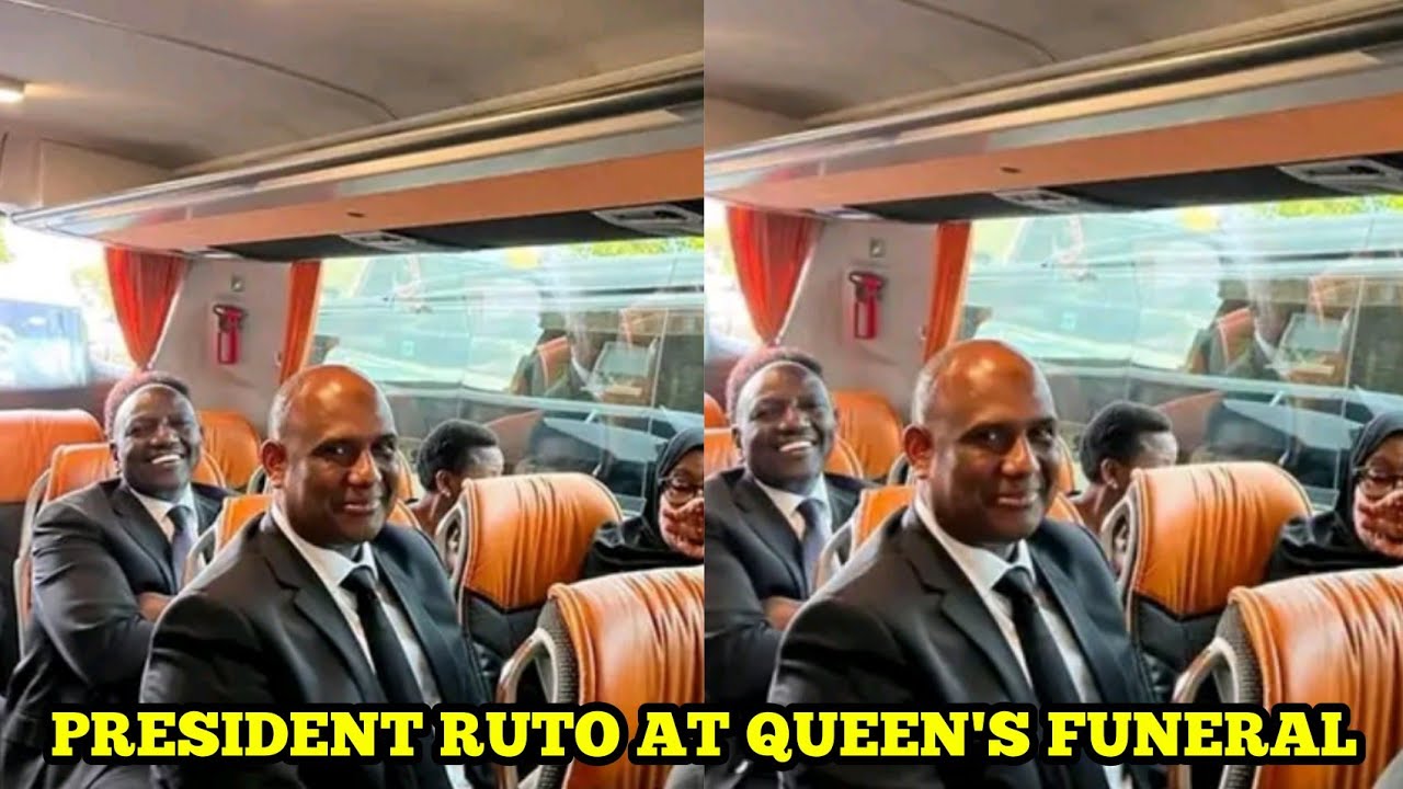PRESIDENT WILLIAM RUTO AT THE QUEEN'S FUNERAL - YouTube
