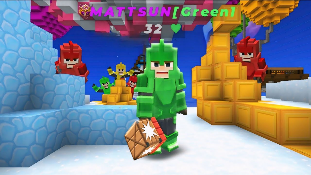 I Met MATTSUN in Bedwars! | Blockman Go Bedwars - YouTube