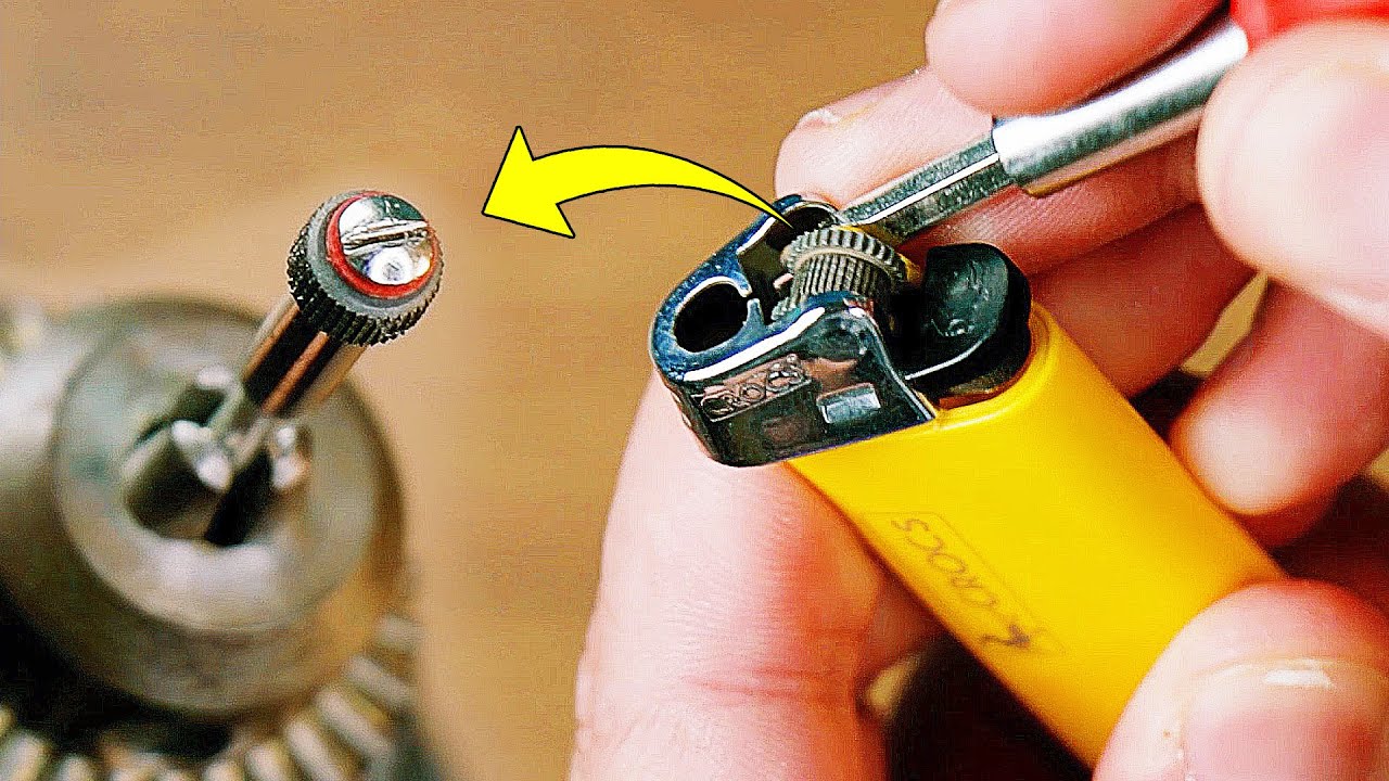Few know the secret of this piece of lighters | tricks that will take ...