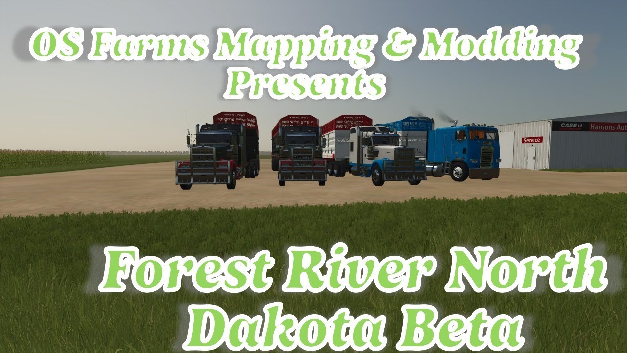 Farming Simulator 25 Ep1 Lets take a look at the Forest River North Dakota Map by OS Farms ...