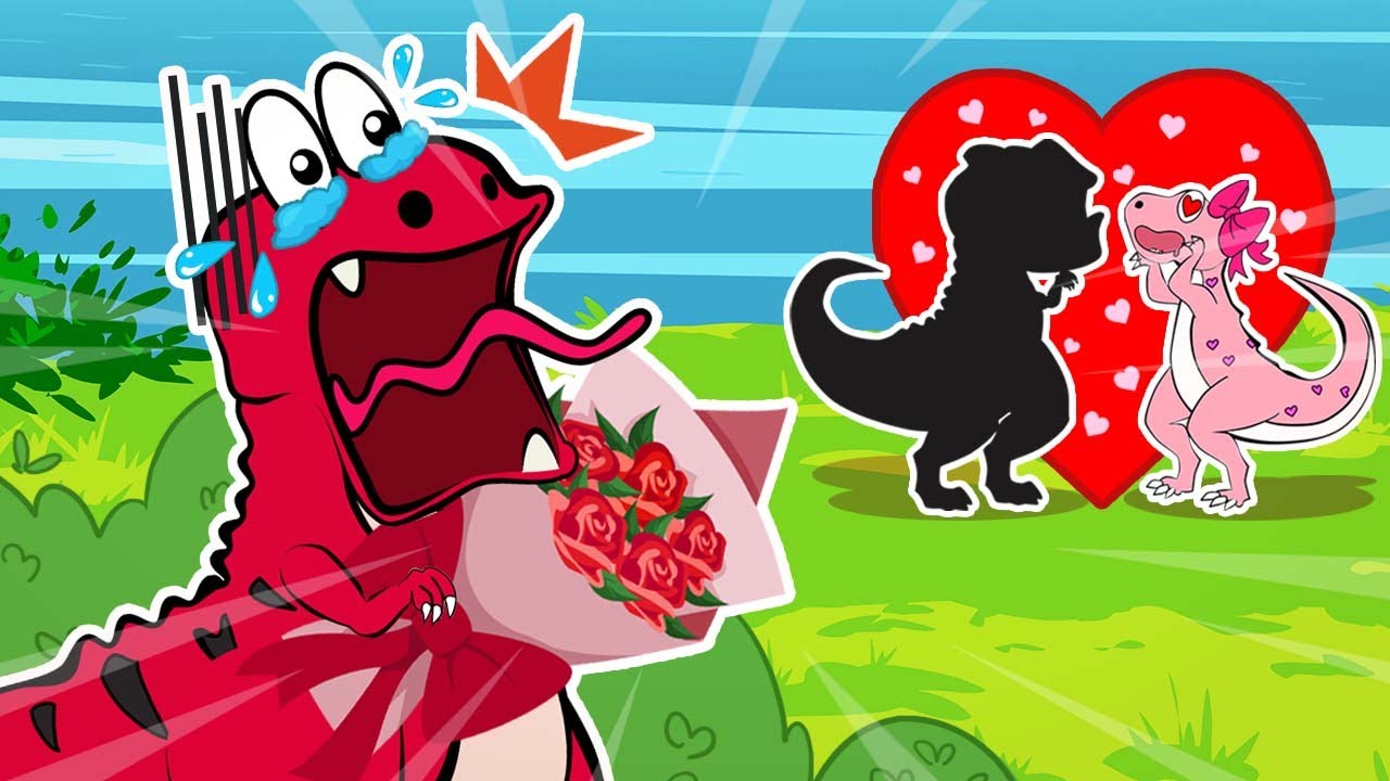 T-Rex Dinosaur's Sad Story - Breaking From Love | GTK - Dinotoons - YouTube