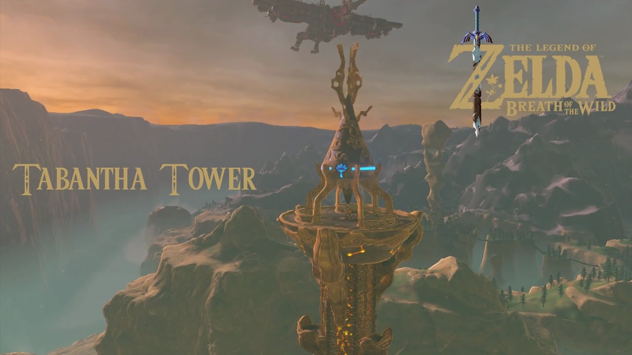 Zelda BoTW Tabantha Tower - YouTube