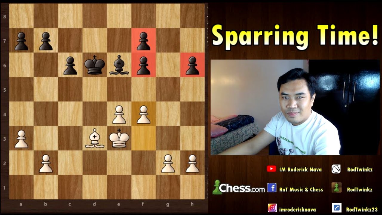 Instructive Endgame outcome || Chess.com Sparring 34 || IM Roderick ...