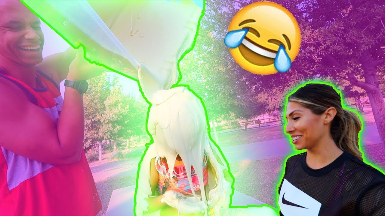 WE SLIMED OUR DAUGHTER‼️ (HOW TO MAKE ALOT OF SLIME!🤢) - YouTube