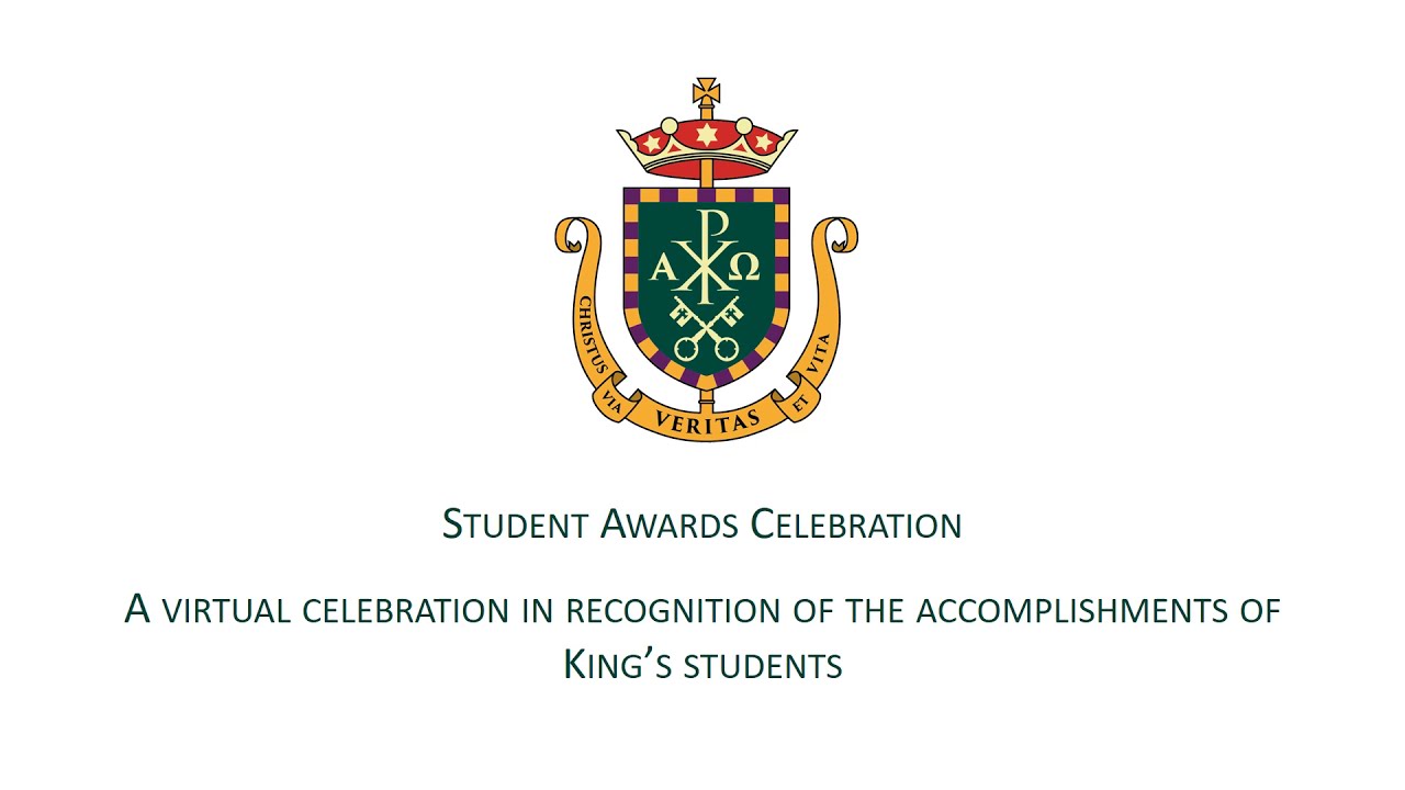 King's Student Award Recipients - YouTube