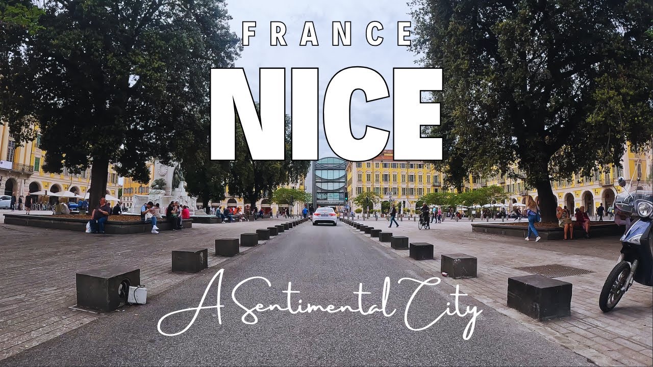 NICE France - Quaint, Sophisticated & Lively | Inner City Driving 4K ...