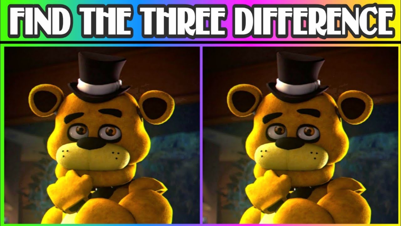 SPOT THE DIFFERENCE FNAF #Puzzle 36 | FIND THE FNAF DIFFERENCE | Spot ...